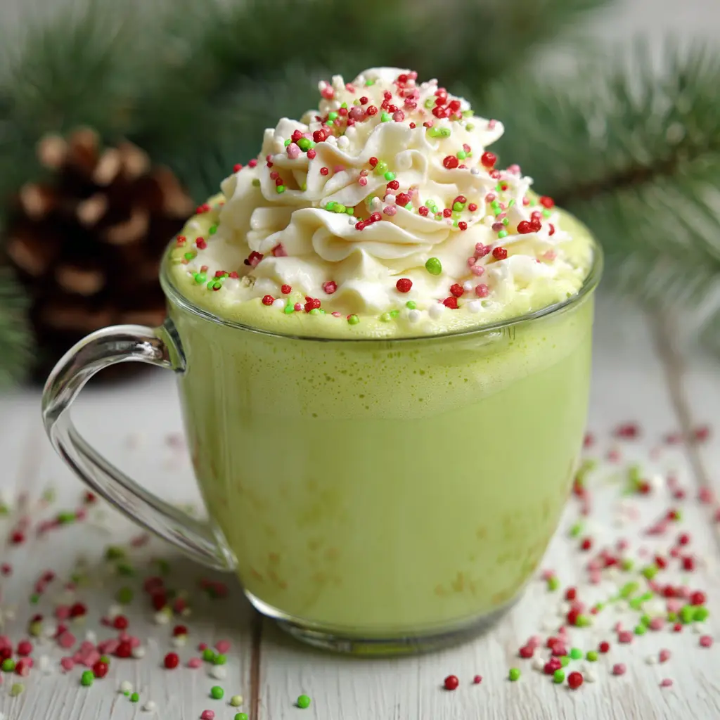 Grinch Hot Chocolate Recipe (Slow Cooker)