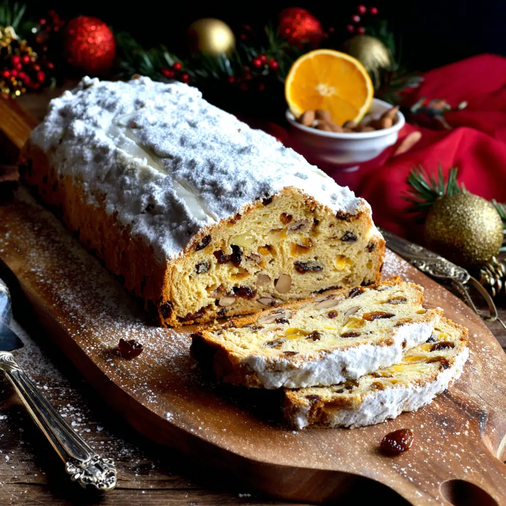 Authentic Stollen (German Christmas Bread)