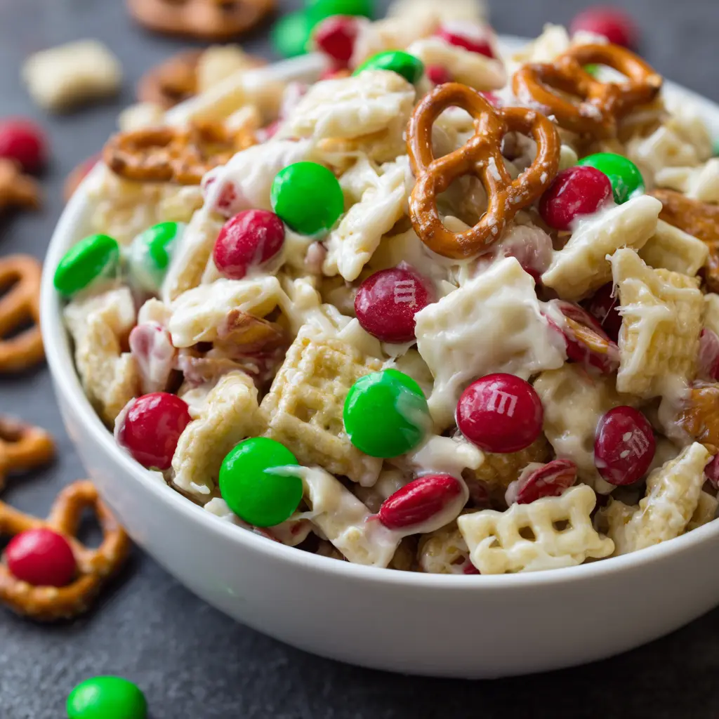 Easy No-Bake Christmas Trash Recipe