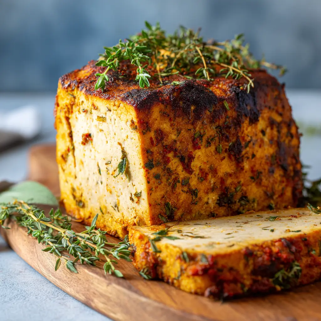 Festive Christmas Vegan Turkey Roast Recipe
