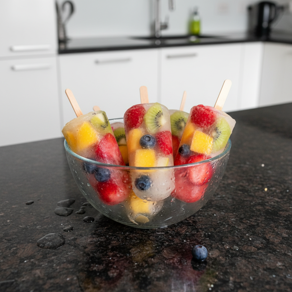 Easy Homemade Ice Pops: Creamy, Fruity & Refreshing