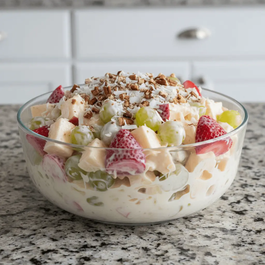 Creamy Mexican Fruit Salad Recipe