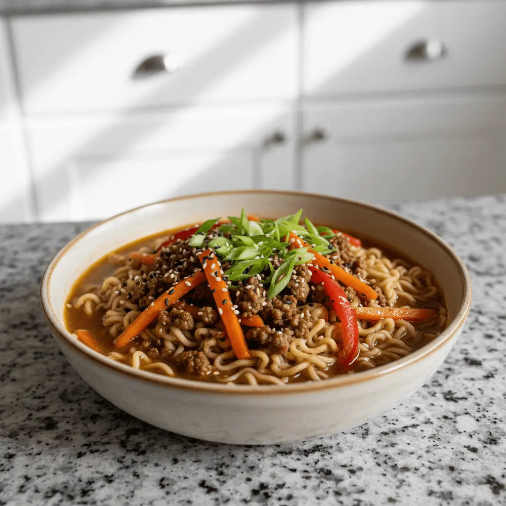 Crockpot Beef Ramen: Easy & Flavorful Slow Cooker Recipe