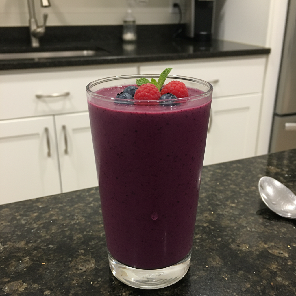 Easy Probiotic Smoothie: Creamy Gut Health Boost with Chia Seeds