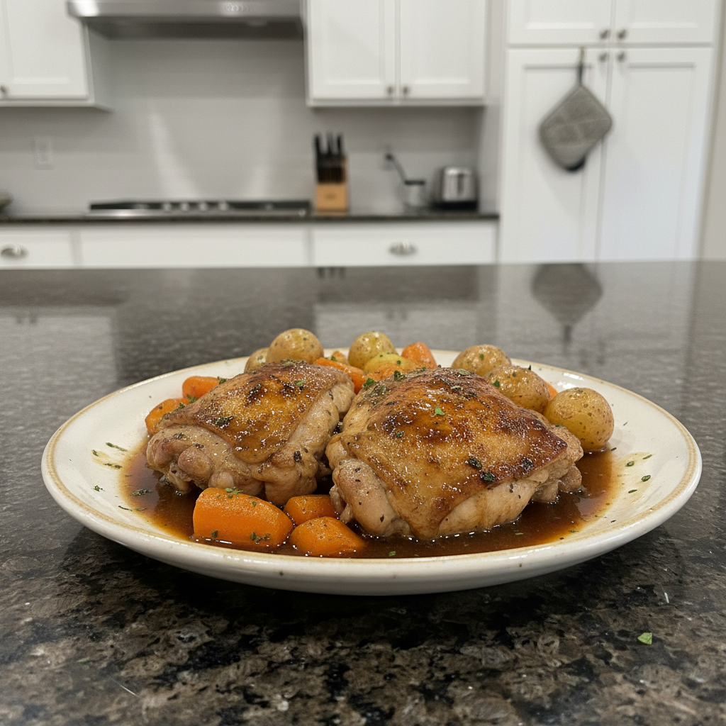 Juicy Slow Cooker Chicken Thighs: Tender & Flavorful Recipe