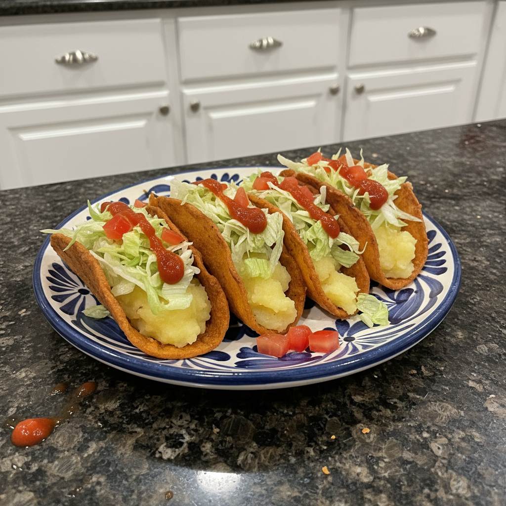 Crispy Tacos de Papa: Savory Potato Tacos